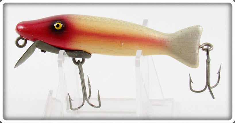 Paw Paw Silver Scale With Red Head & Stripes Small Pike Caster Lure ...