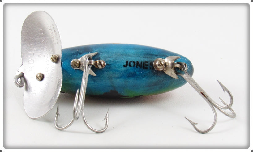 Jones Fishermen In A Boat Repainted Jitterbug Lure For Sale | Tough Lures
