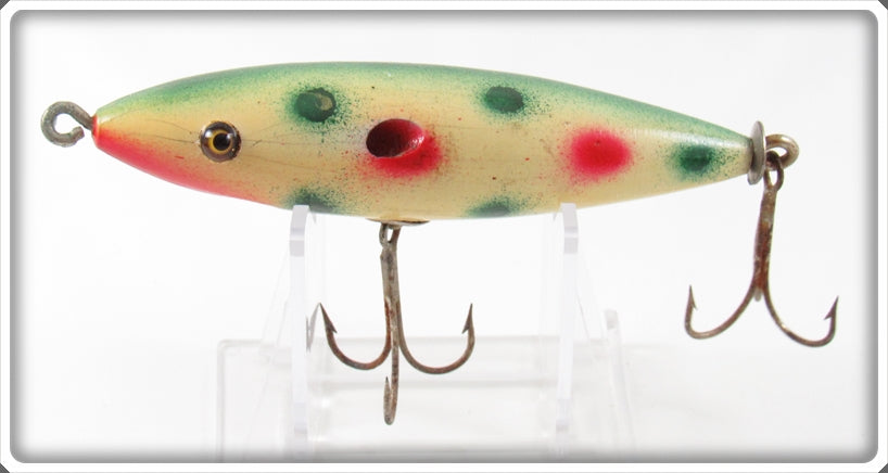 Coldwater Bait Co Red & Green Spots Coldwater Wiggler Lure For Sale ...