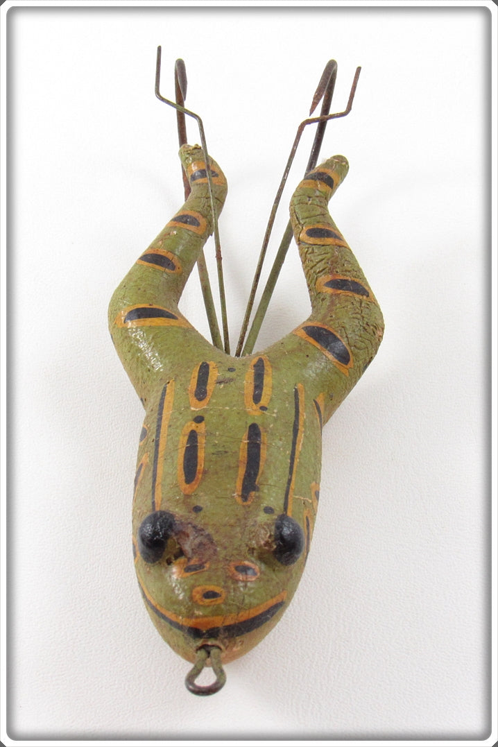 Vintage Pflueger Leopard Frog Conrad Frog Lure For Sale | Tough Lures