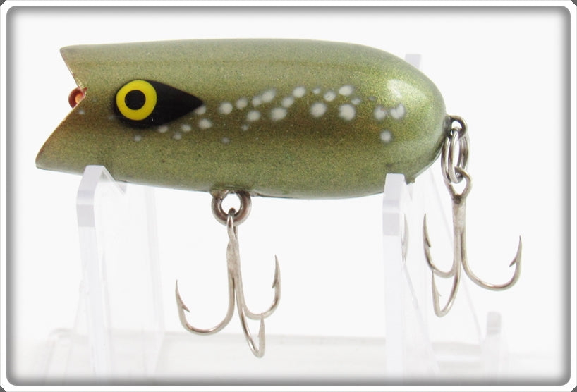 Vintage Penn Dart Green White Spots Spark Plug Lure For Sale | Tough Lures