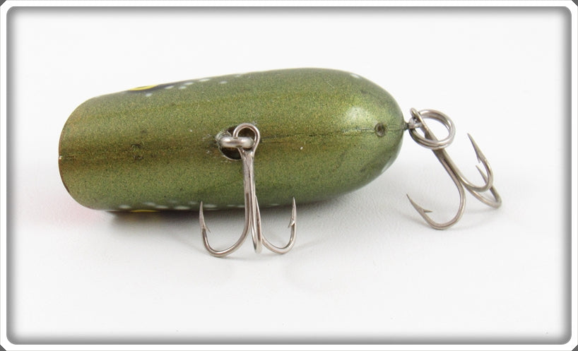 Vintage Penn Dart Green White Spots Spark Plug Lure For Sale | Tough Lures