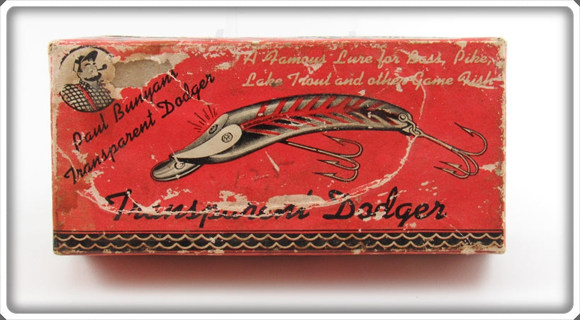 Paul Bunyan Green & Yellow Transparent Dodger Lure In Box For Sale ...