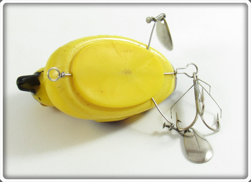 Vintage Bill Szabo Cree Duk Brown & Yellow Duckling Lure For Sale ...