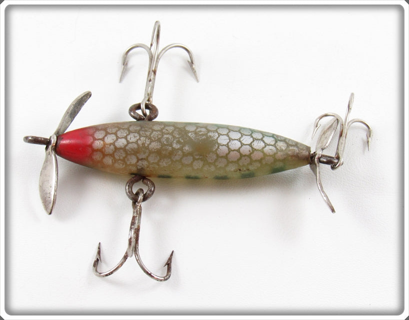 Vintage Hex Striped Wheelrite Plug Lure For Sale | Tough Lures