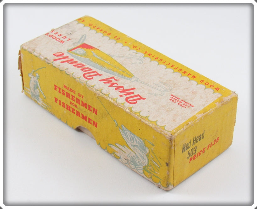 Wood Manufacturing Co Red Head Dipsy Doodle Lure In Box For Sale ...