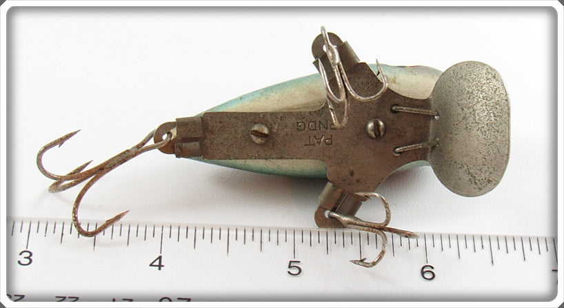 Vintage Staley Johnson Blue & Silver Scale Honey Lure | Tough Lures
