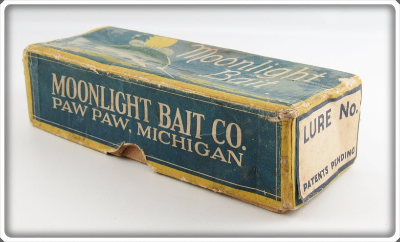 Vintage Moonlight Yellow Black Spots Pollywog Lure In Box For Sale ...