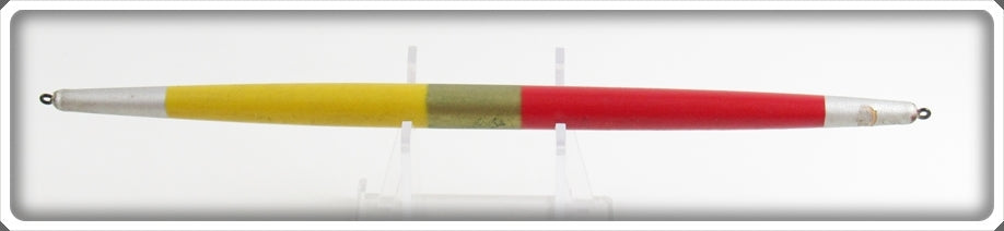 Vintage Creek Chub Red, Yellow, Gold & Silver Float For Sale | Tough Lures