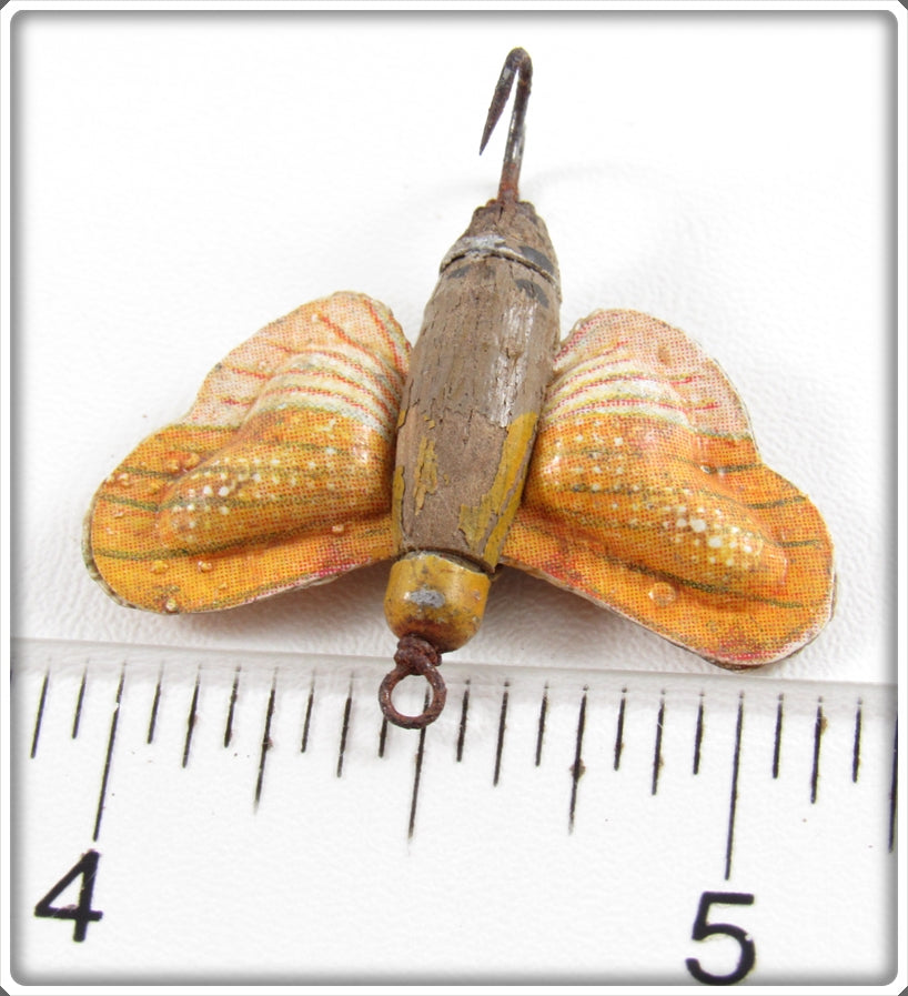 Vintage Dave Cook Small Size Colorado Floating Moth Lure For Sale ...
