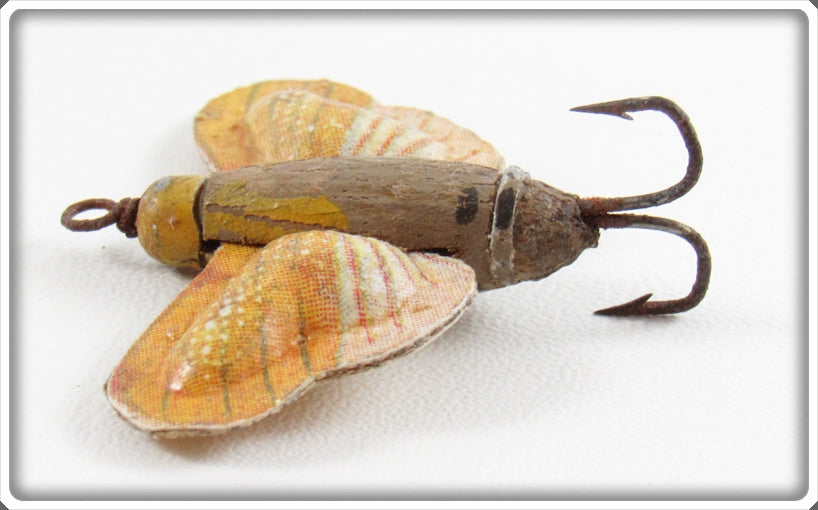 Vintage Dave Cook Small Size Colorado Floating Moth Lure For Sale ...