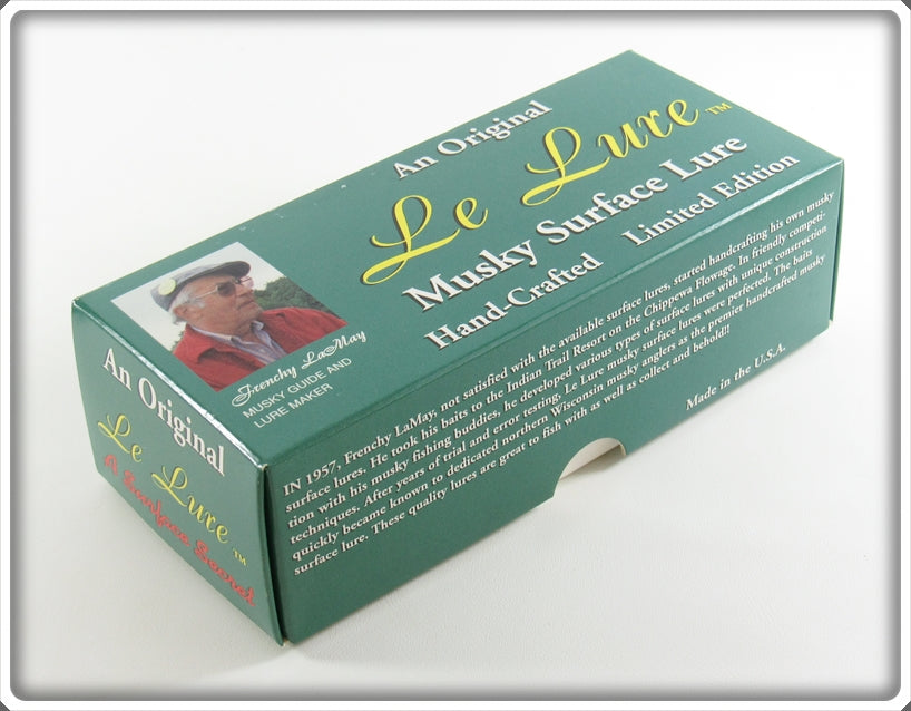 Vintage Frenchy LeMay Le Lure Black Water Walker Lure In Box For Sale ...
