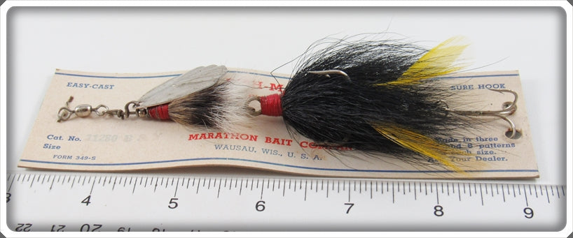 Marathon Bait Co Black & Yellow Fish Master Lure In Box For Sale ...