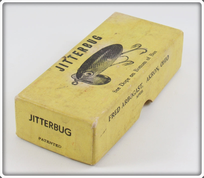 Vintage Arbogast Frog Plastic Lip Jitterbug Lure In Box For Sale ...