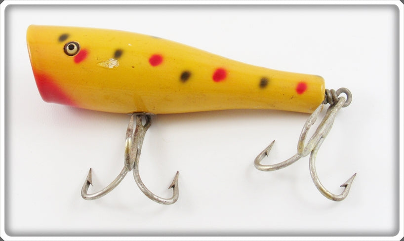Creek Chub Yellow Spotted Husky Plunker 5814 Special Lure For Sale ...