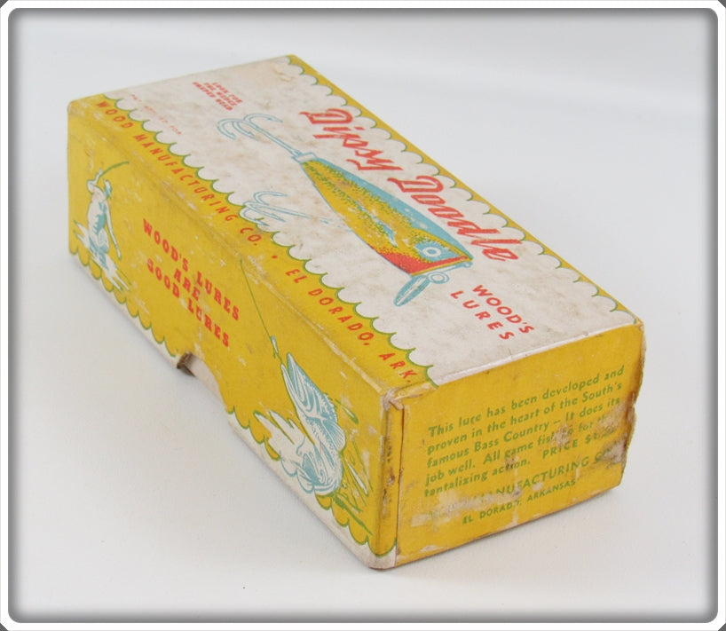Vintage Wood Mfg Co. Red Head Dipsy Doodle Lure In Box For Sale | Tough ...
