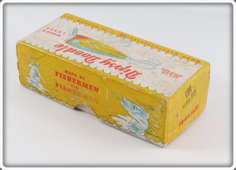 Vintage Wood Mfg Co. Red Head Dipsy Doodle Lure In Box For Sale | Tough ...