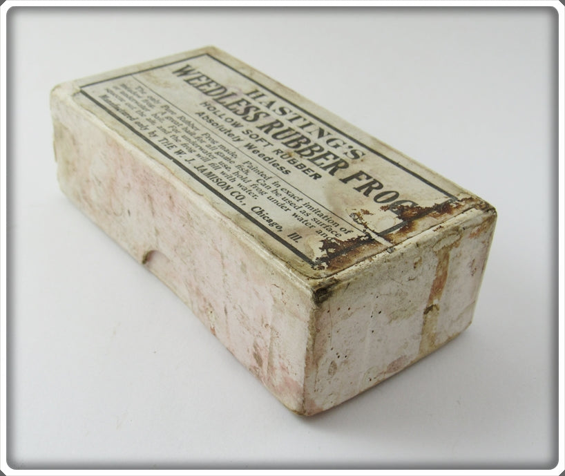 Vintage Jamison Hastings Weedless Rubber Frog Lure In Box For Sale ...