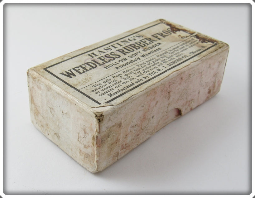 Vintage Jamison Hastings Weedless Rubber Frog Lure In Box For Sale ...