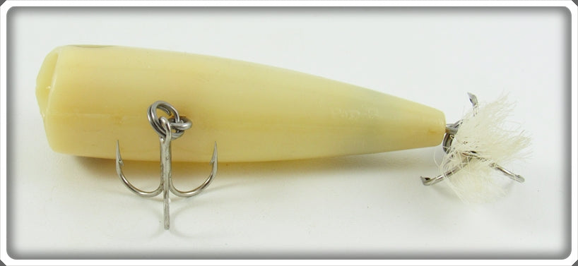 Vintage Rebel Bone With Painted Eyes Pop R Lure P 7000 For Sale | Tough ...