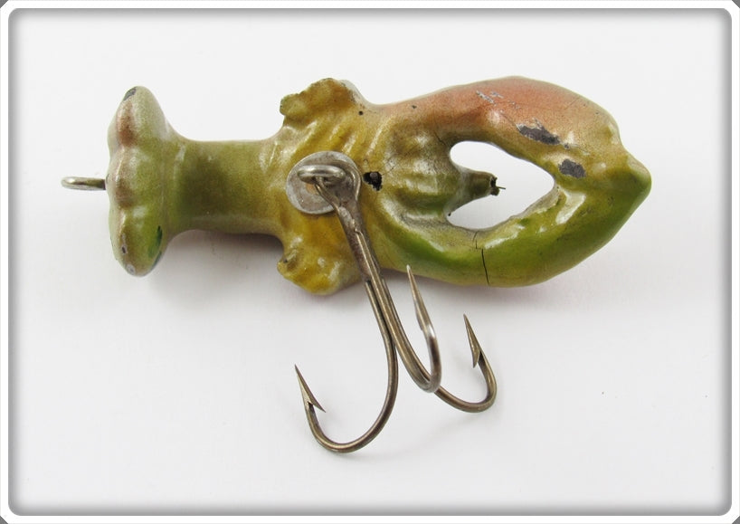 Vintage Wright & McGill Green Crawfish Lure For Sale | Tough Lures