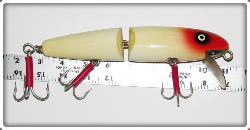 Vintage DAM Red & White Sea Devil Salt Water Lure In Box For Sale ...