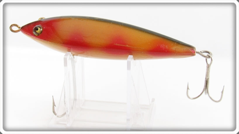 Vintage Heddon Yellow With Red Spots Swimmin Minnow Lure 901 For Sale ...