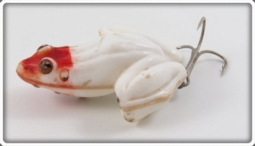 Vintage Burroughs Red & White Frog Lure For Sale | Tough Lures