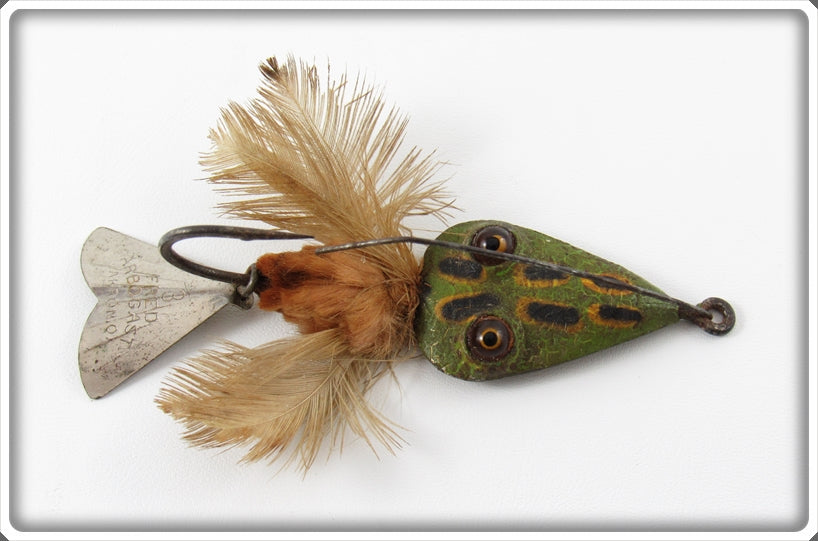 Vintage Fred Arbogast Frog Spot Weedless Kicker Lure For Sale | Tough Lures