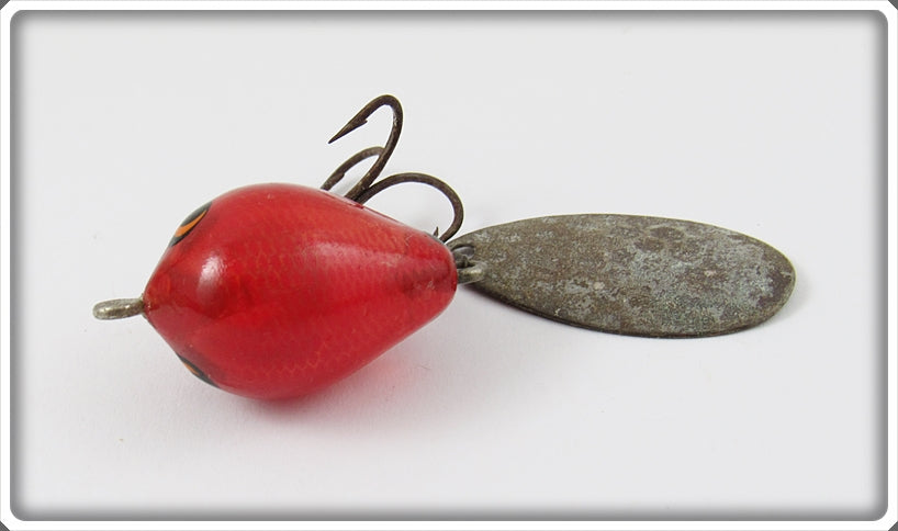 Johnny Horton Cane River Bait Co Red Scale Fireball Lure In Tube ...