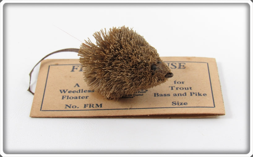 Vintage Weber Floating Fly Rod Mouse Lure In Spider Web Box For Sale ...