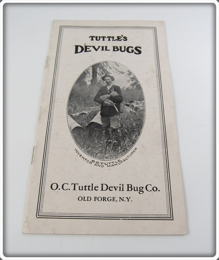 Vintage O. C. Tuttle Casting Devil Bug Lure With Box For Sale | Tough Lures