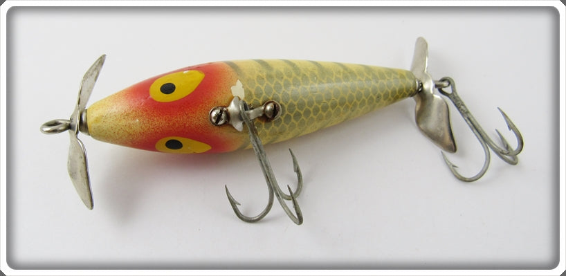 Vintage Smithwick White With Silver Stripes King Snipe Lure For Sale | Tough Lures