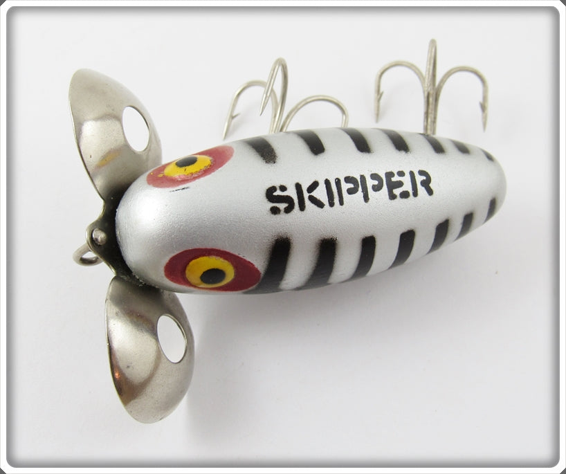 Vintage Hom Arts Bait Co Aluminum & Black Skipper Lure In Box For Sale ...