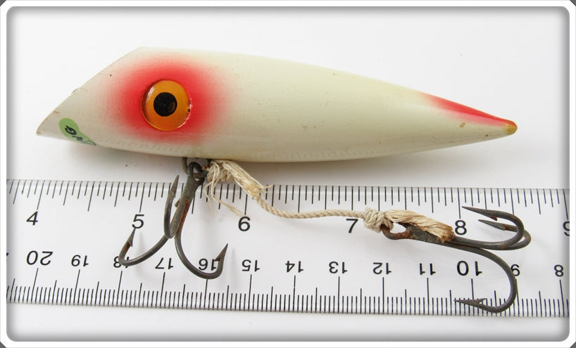 Vintage Edward Lipsett Ltd Red & White Sea King Salmon Plug Lure ...