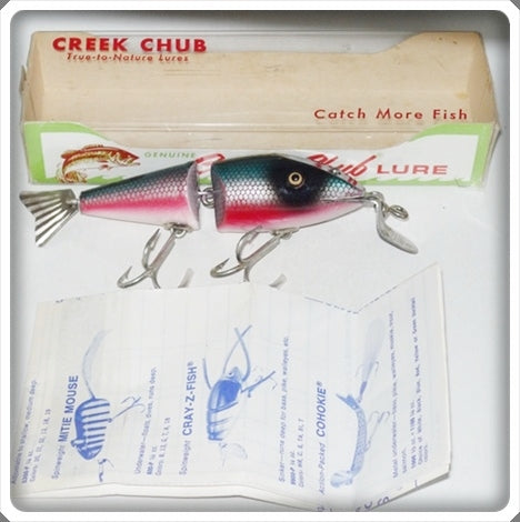 Vintage Creek Chub Dace Wigglefish Lure 2405 In Box For Sale | Tough Lures